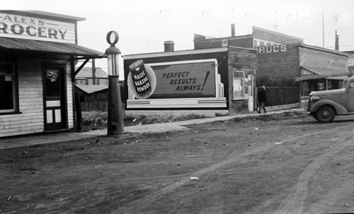Historical photos photographs of Acme Alberta