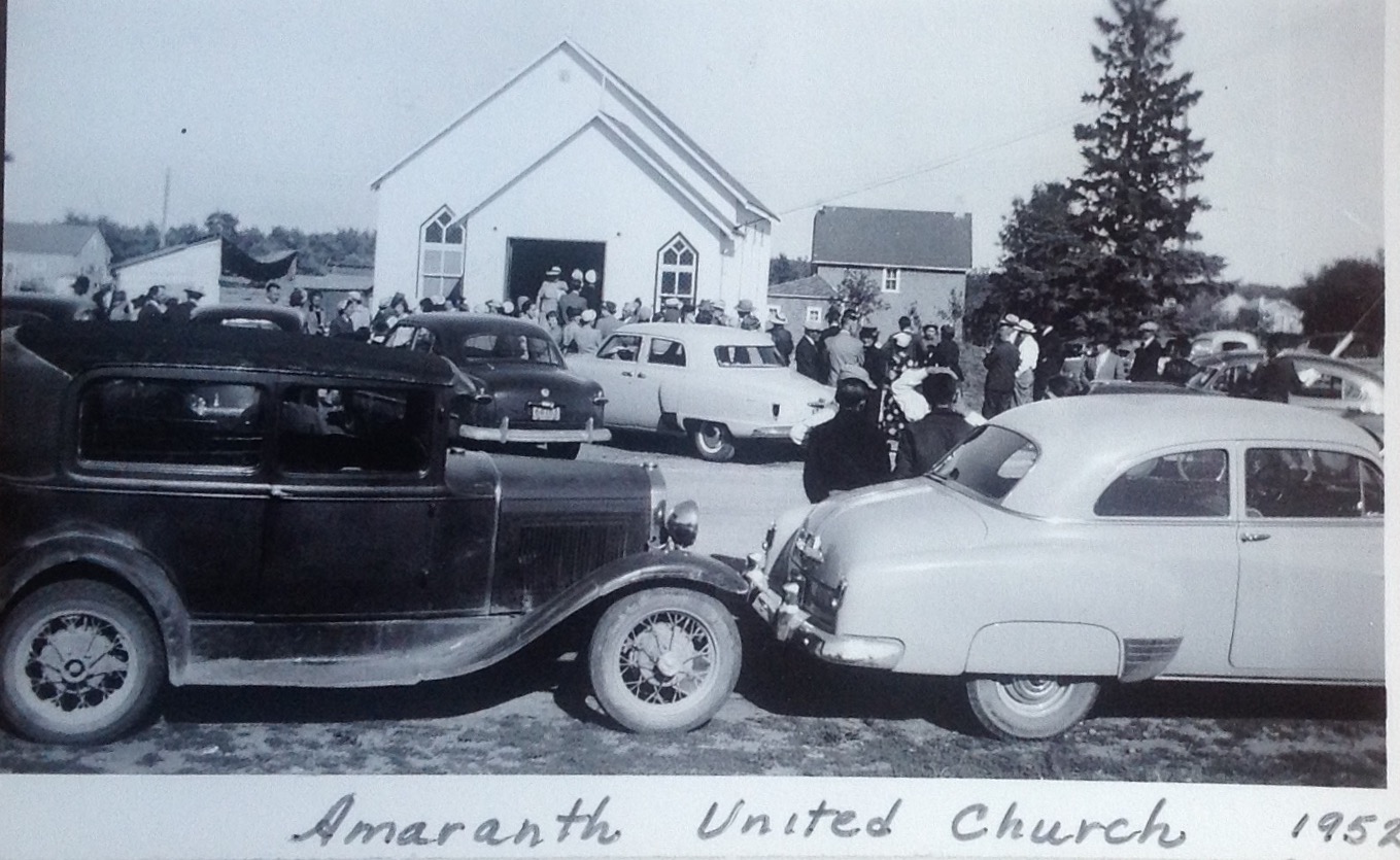 Historical photos photographs of Amaranth Manitoba