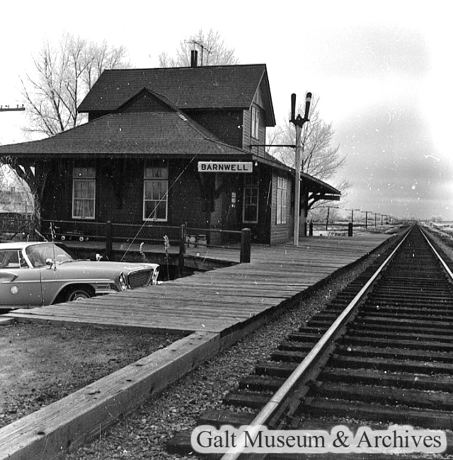Historical photos photographs of Barnwell Alberta