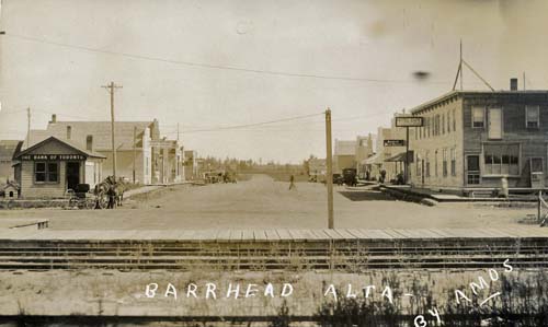 Historical photos photographs of Barrhead Alberta