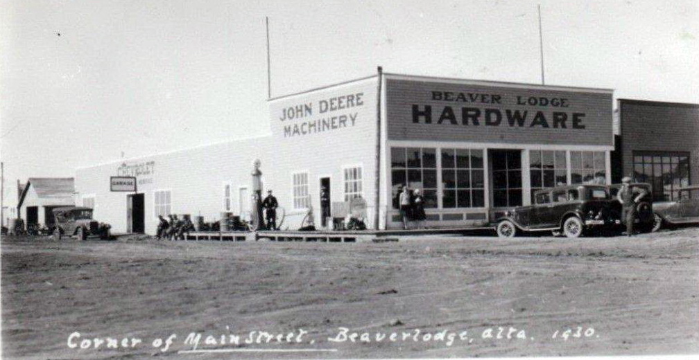 Historical photos photographs of Beaverlodge Alberta