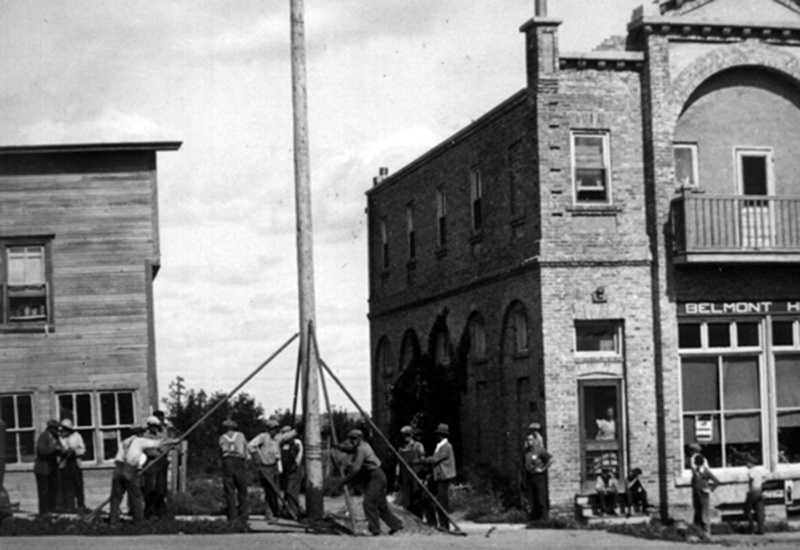 Historical photos photographs of Belmont Manitoba
