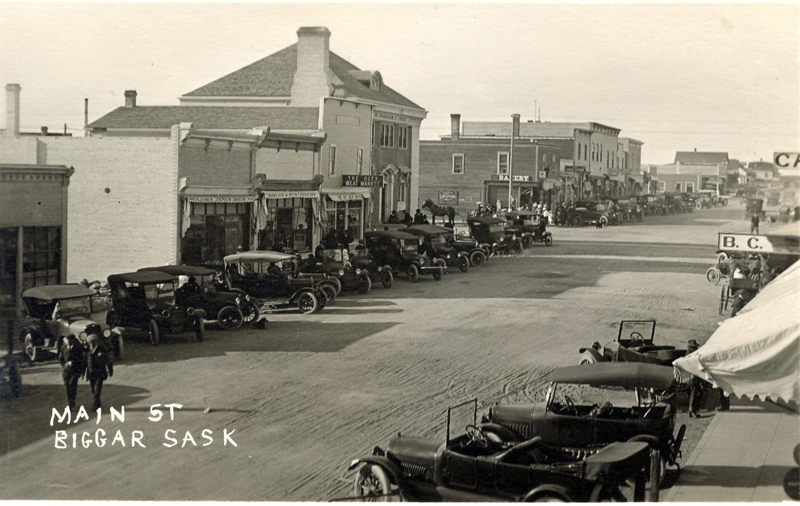 Historical photos photographs of Biggar Saskatchewan