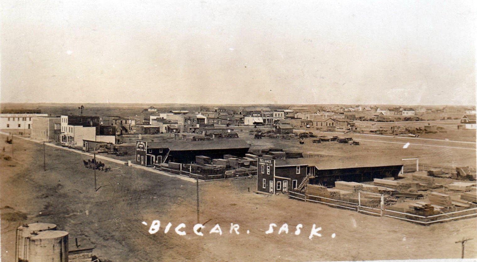 Historical photos photographs of Biggar Saskatchewan