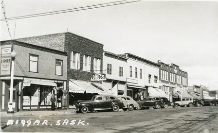 Historical photos photographs of Biggar Saskatchewan