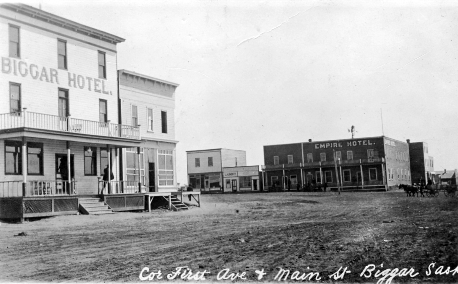 Historical photos photographs of Biggar Saskatchewan
