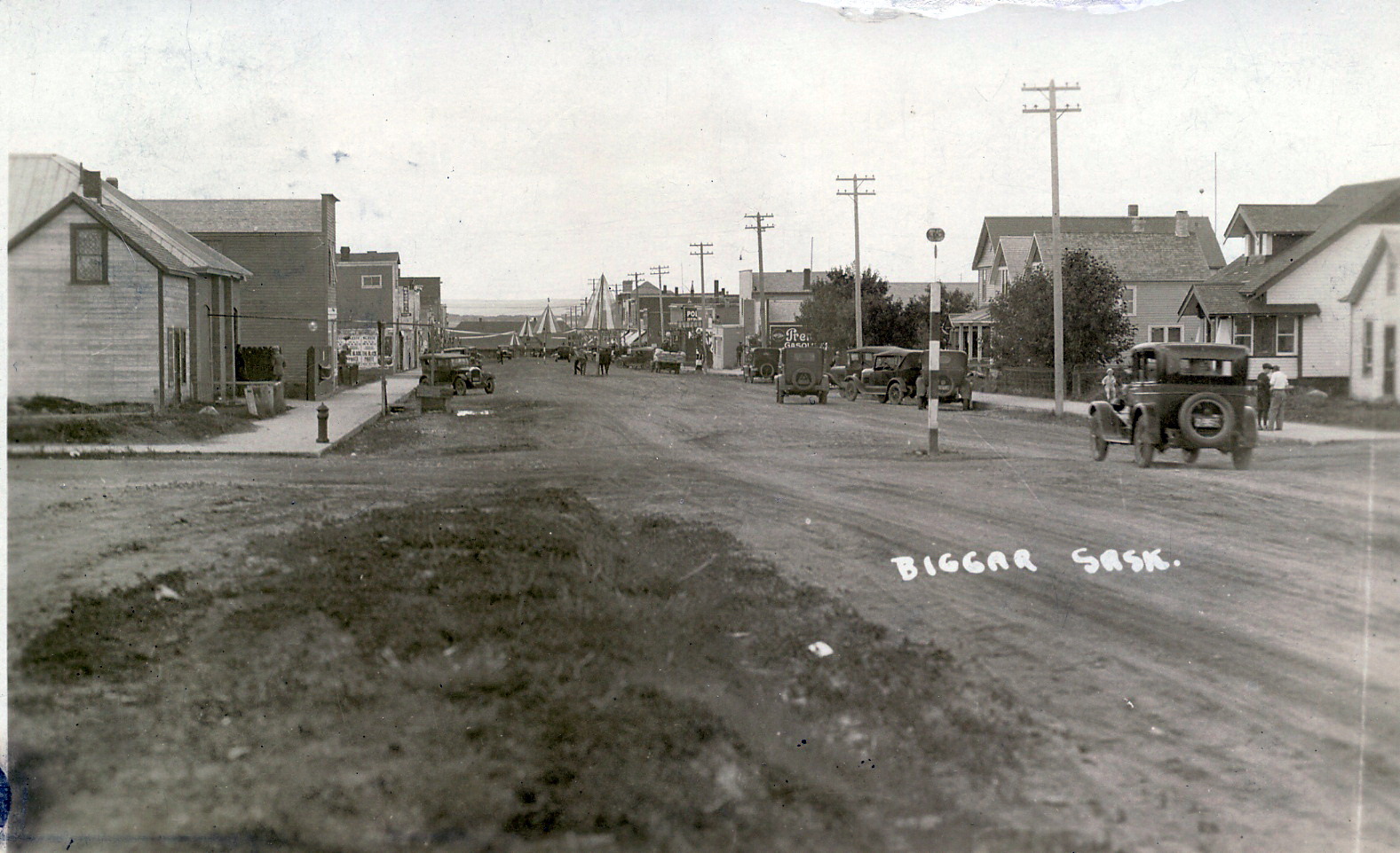 Historical photos photographs of Biggar Saskatchewan