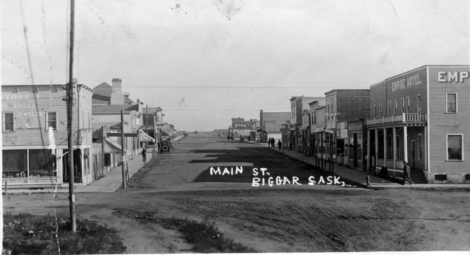 Historical photos photographs of Biggar Saskatchewan