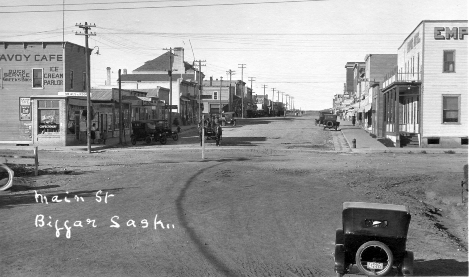 Historical photos photographs of Biggar Saskatchewan