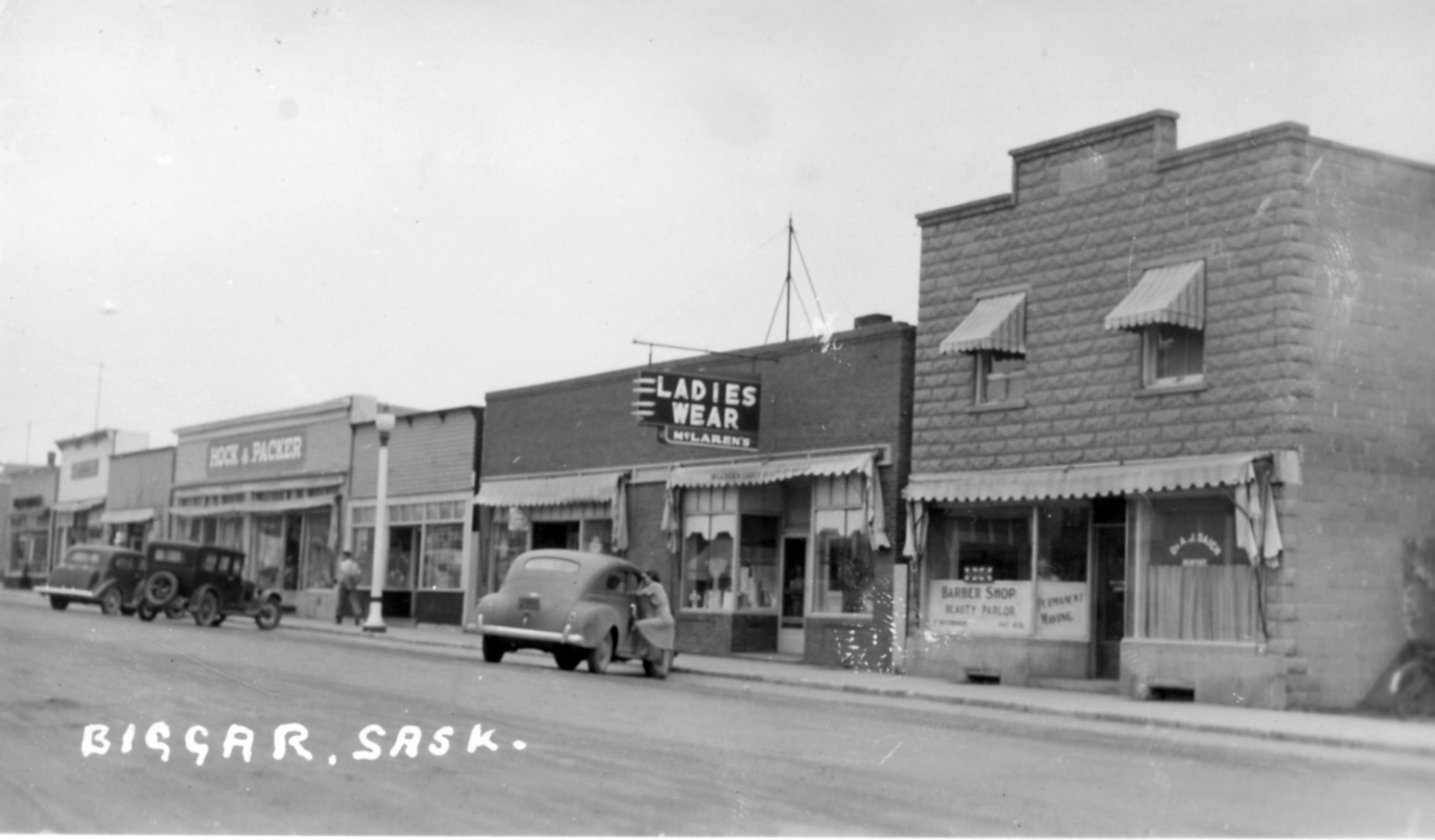 Historical photos photographs of Biggar Saskatchewan