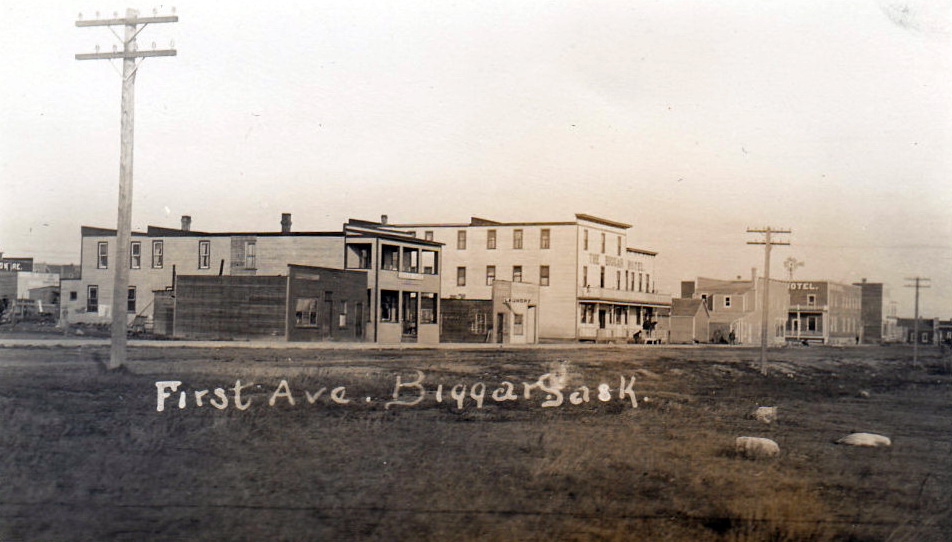 Historical photos photographs of Biggar Saskatchewan