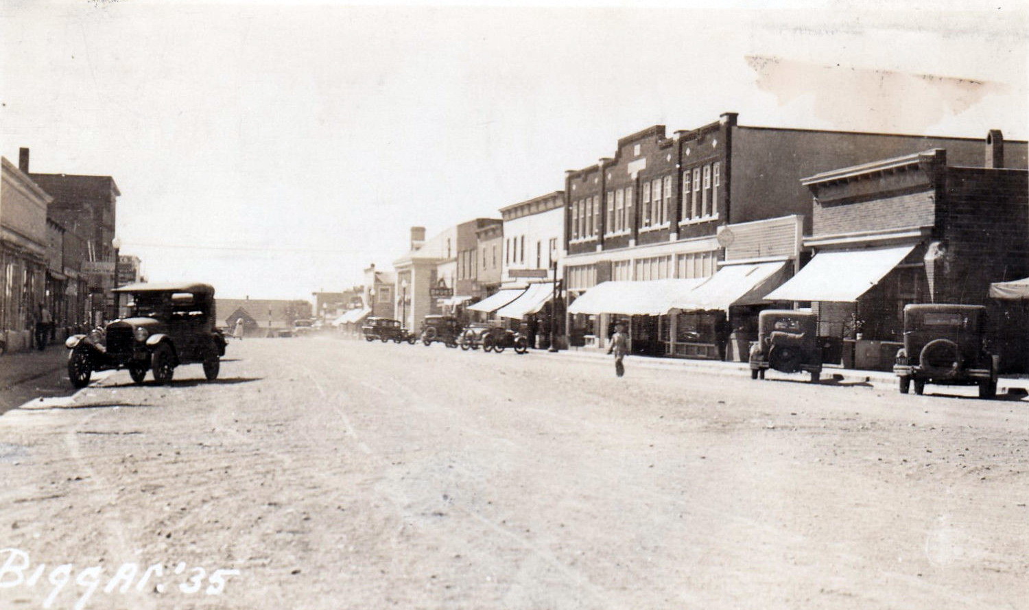Historical photos photographs of Biggar Saskatchewan