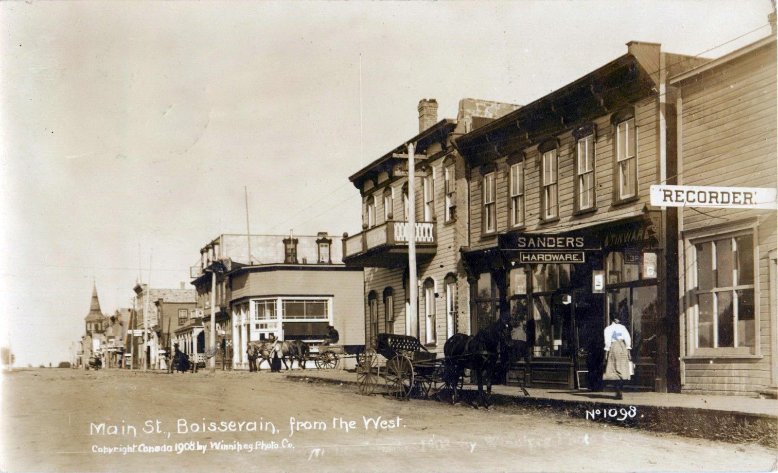 Historical photos photographs of Boissevain Manitoba