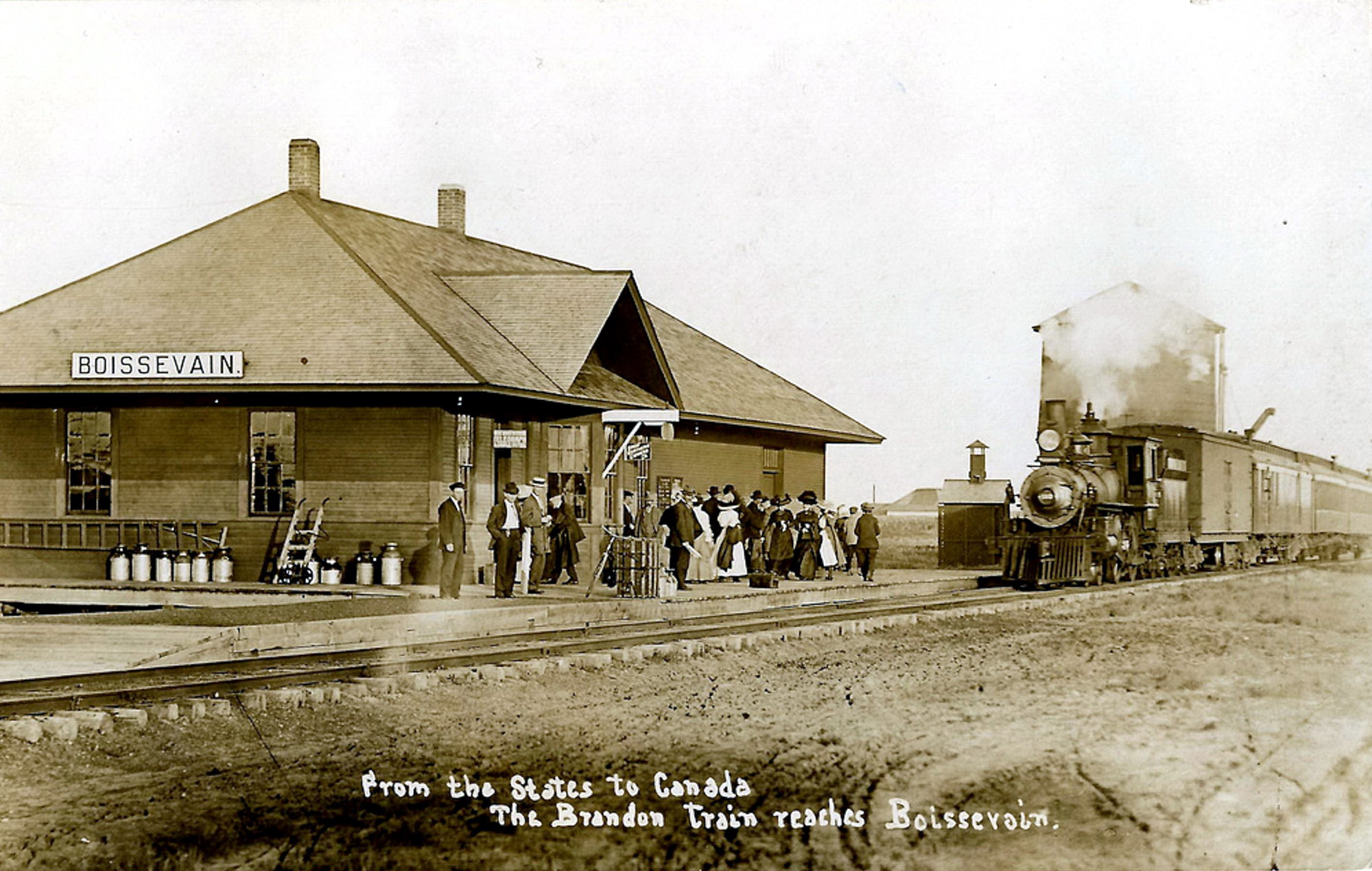 Historical photos photographs of Boissevain Manitoba