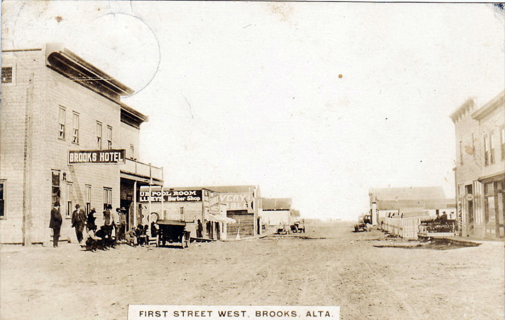 Historical photos photographs of Brooks Alberta