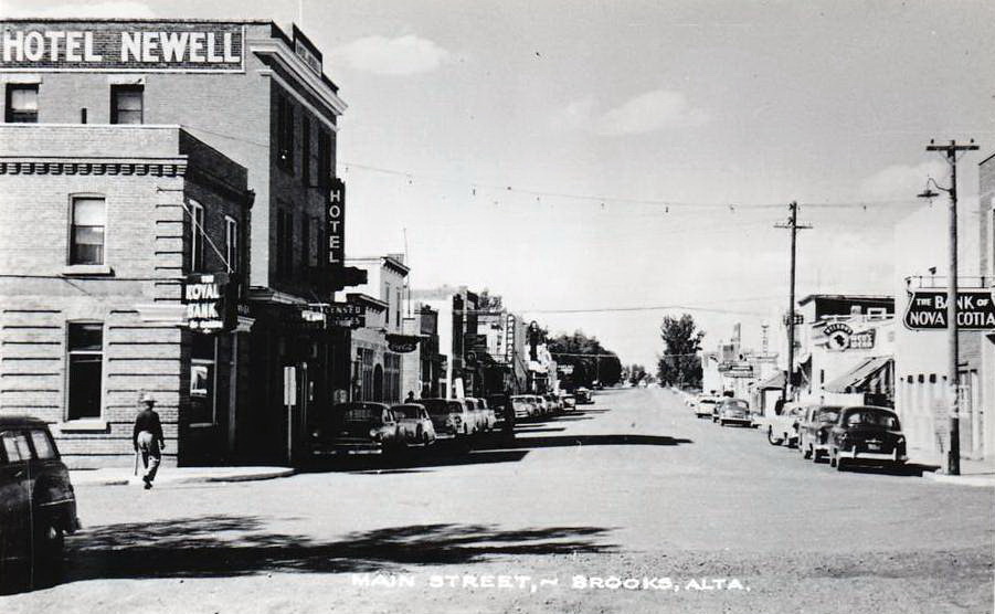 Historical photos photographs of Brooks Alberta