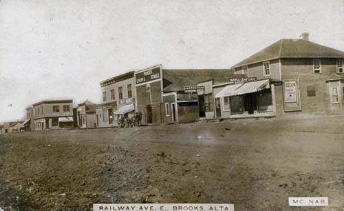 Historical photos photographs of Brooks Alberta