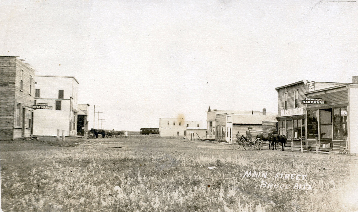 Historical photos photographs of Bruce Alberta