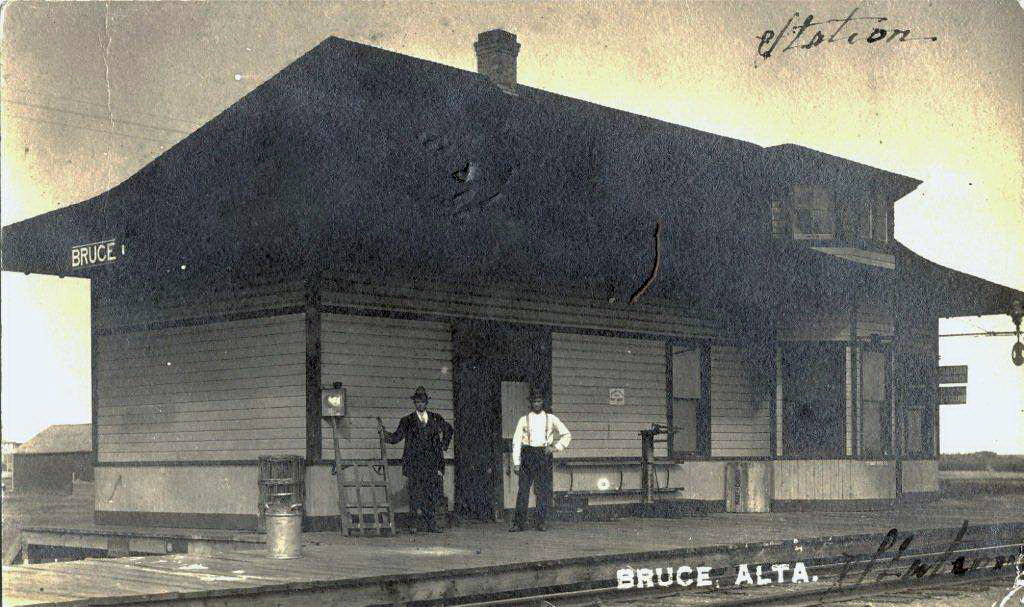 Historical photos photographs of Bruce Alberta