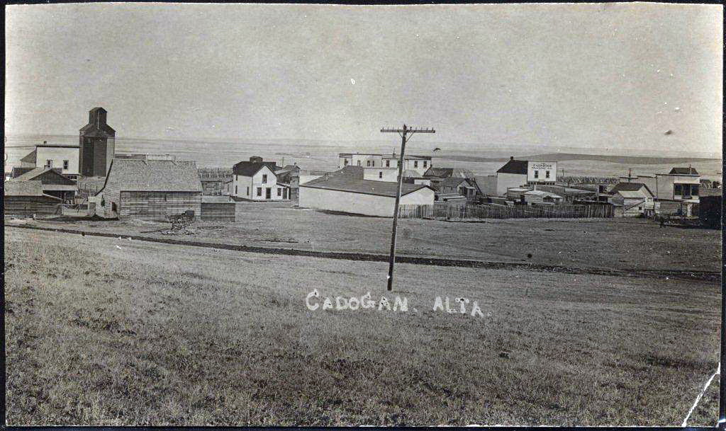 Historical photos photographs of Cadogan Alberta