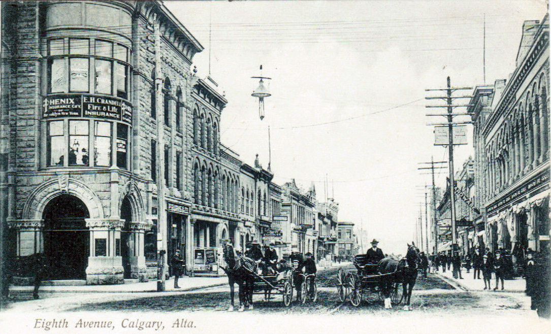 Historical photos photographs of Calgary Alberta