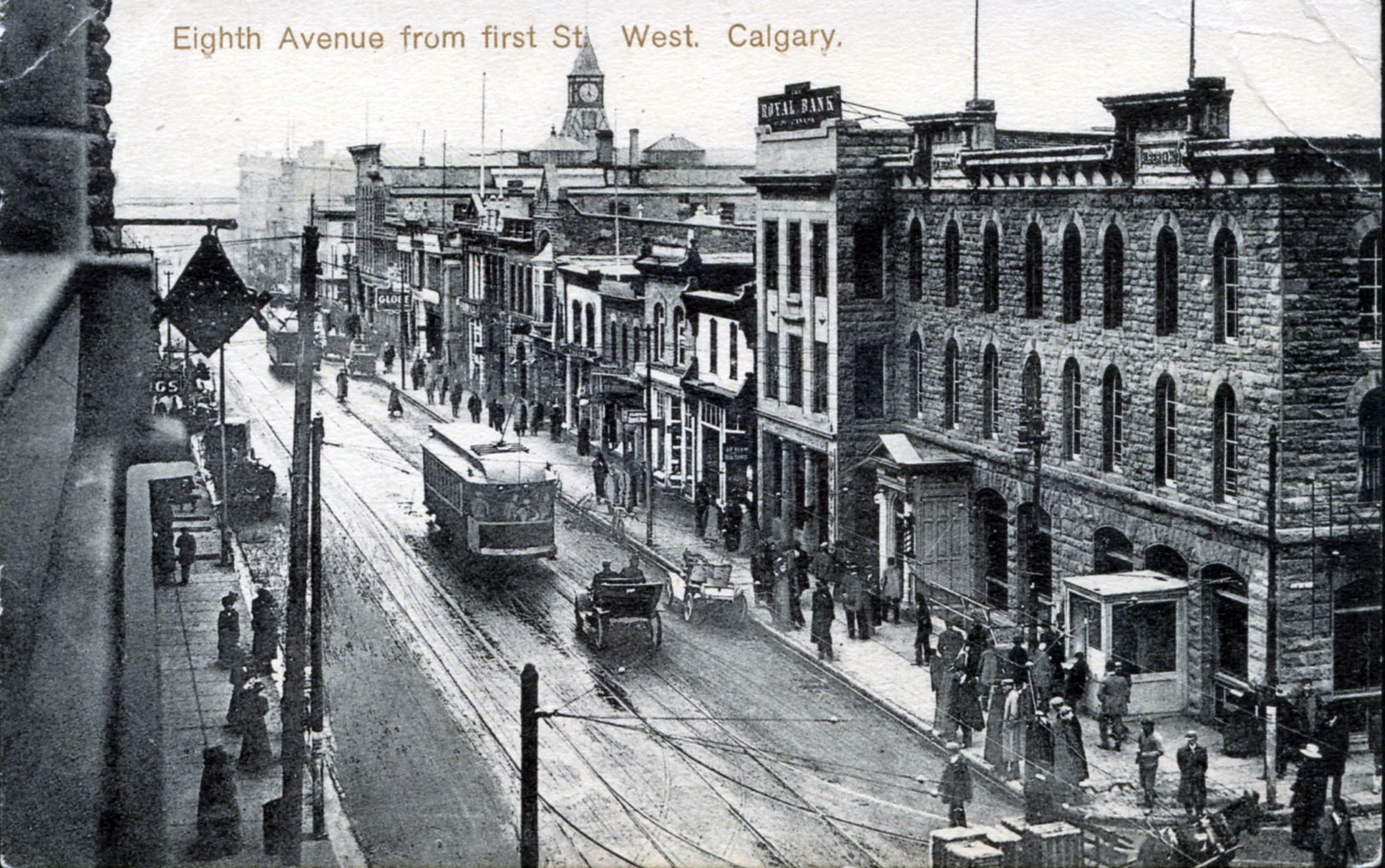 Historical photos photographs of Calgary Alberta
