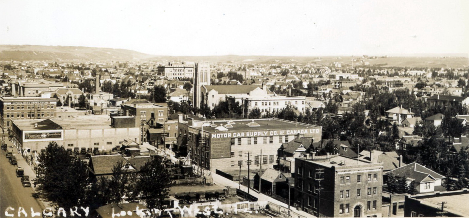 Historical photos photographs of Calgary Alberta