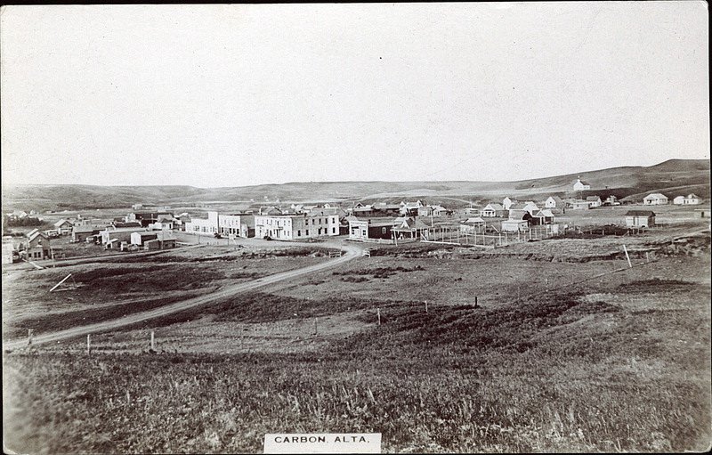Historical photos photographs of Carbon Alberta