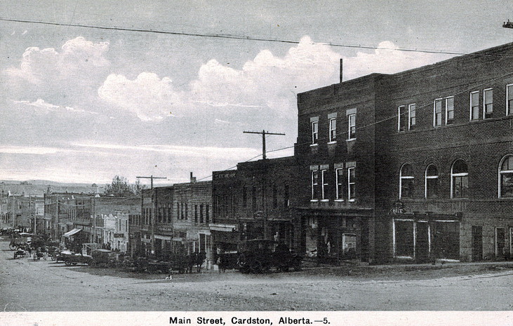 Historical photos photographs of Cardston Alberta