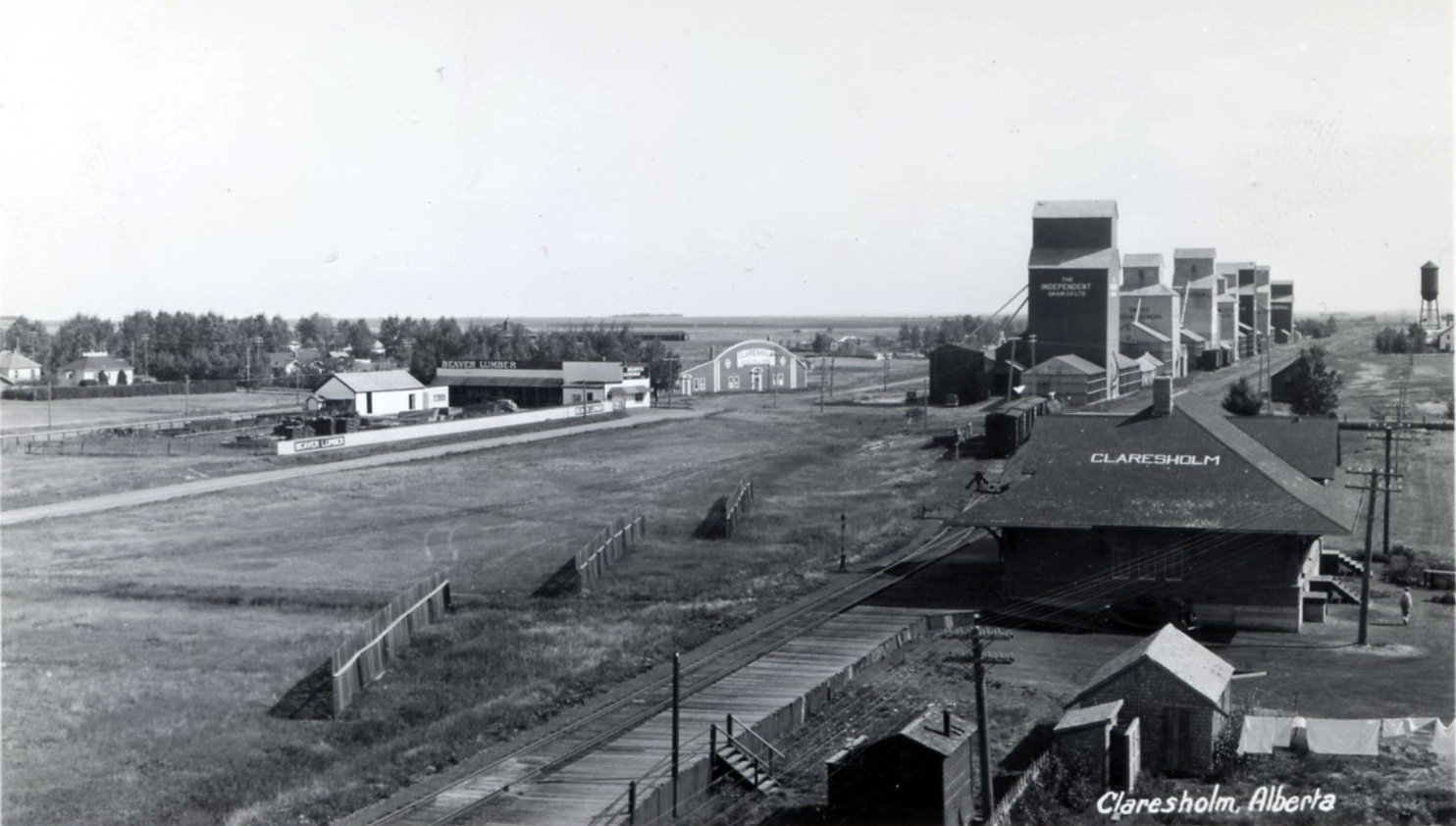 Historical photos photographs of Claresholm Alberta