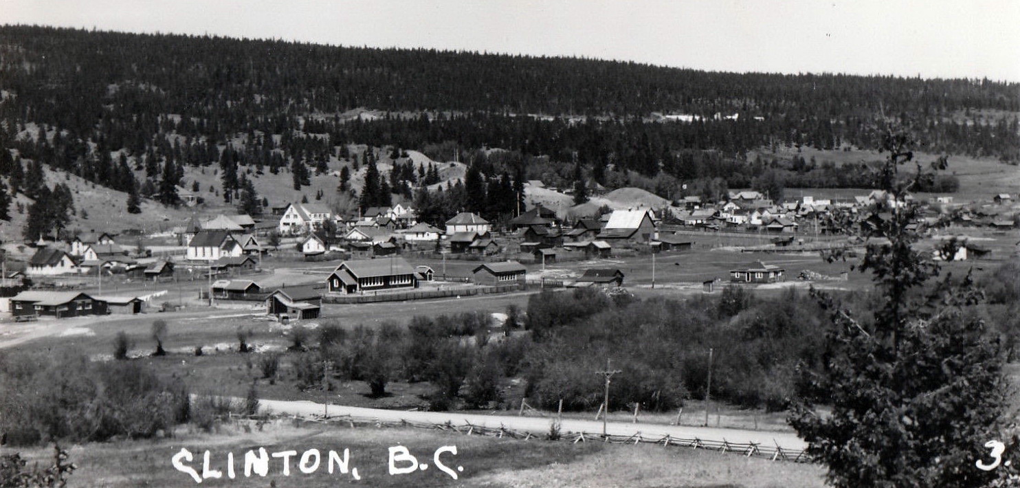 Historical photos photographs of Clinton British Columbia