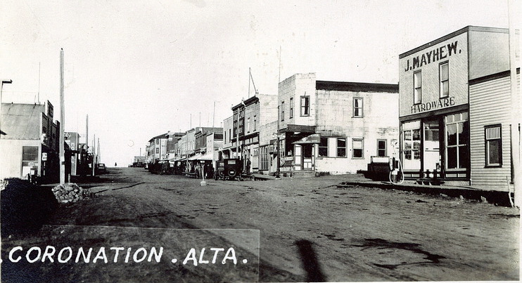 Historical photos photographs of Coronation Alberta