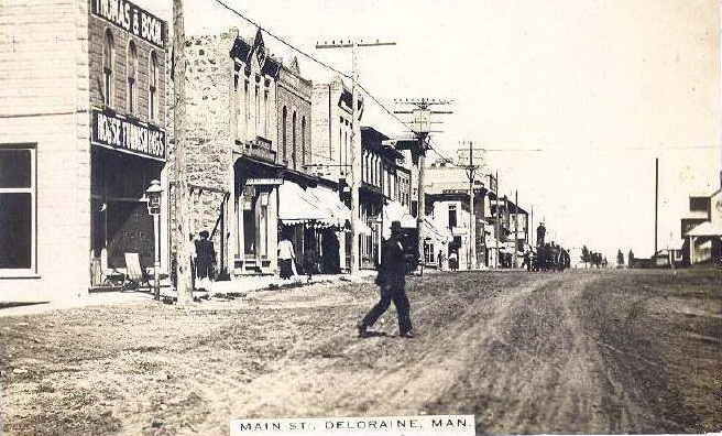 Historical photos photographs of Deloraine Manitoba