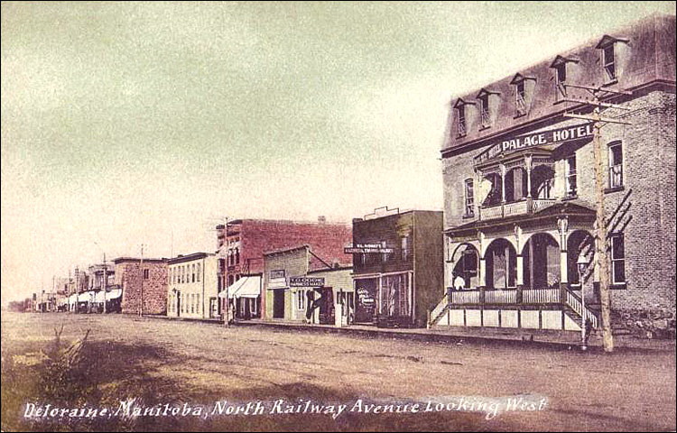 Historical photos photographs of Deloraine Manitoba