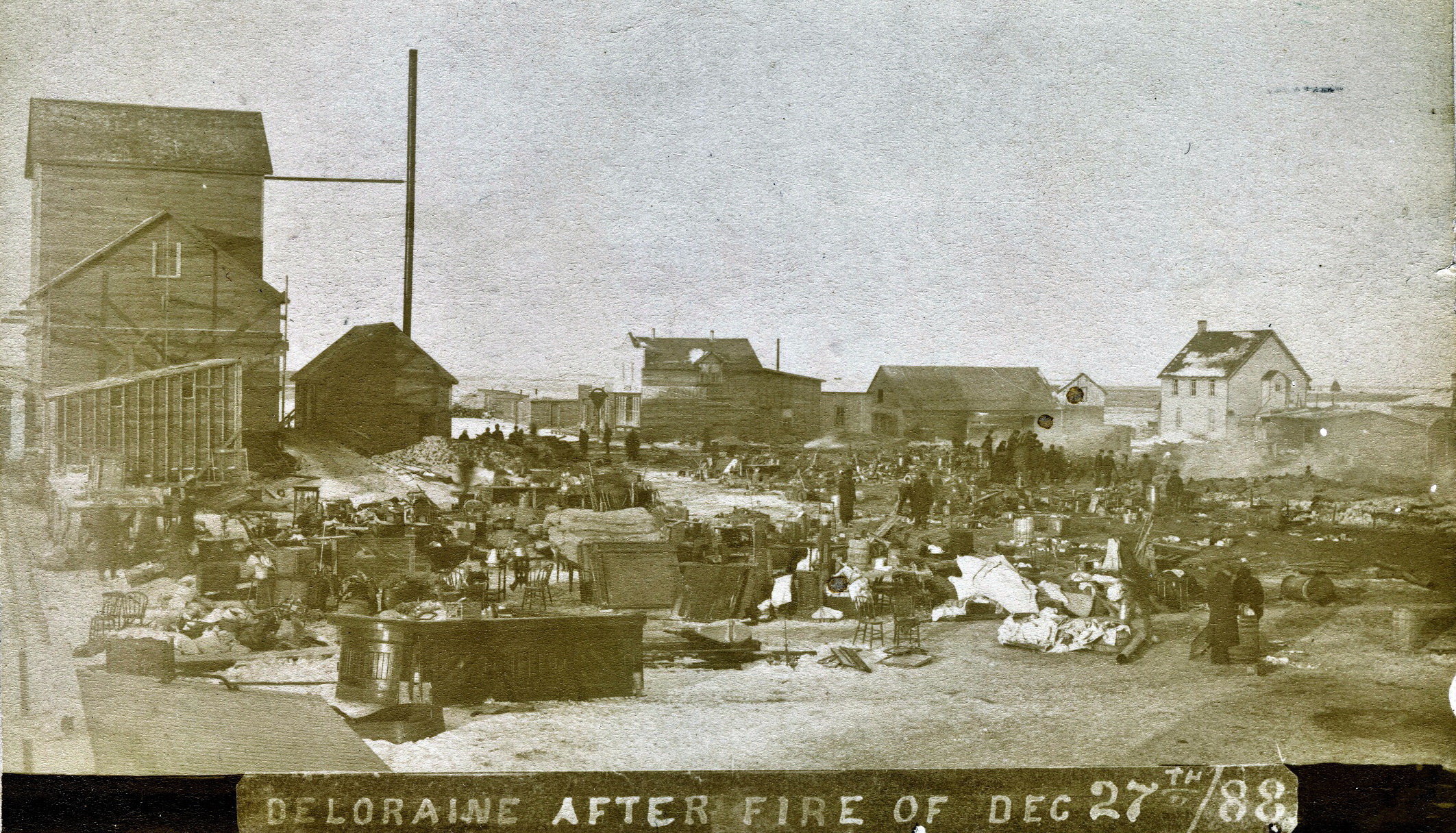 Historical photos photographs of Deloraine Manitoba