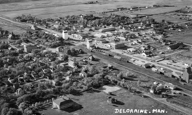 Historical photos photographs of Deloraine Manitoba