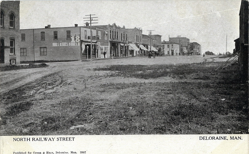 Historical photos photographs of Deloraine Manitoba