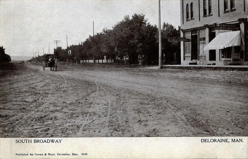 Historical photos photographs of Deloraine Manitoba