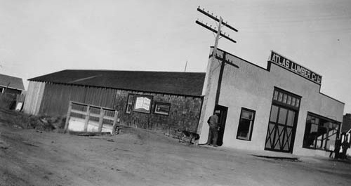 Historical photos photographs of Eckville Alberta