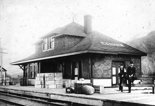 Historical photos photographs of Exshaw Alberta