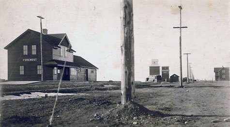 Historical photos photographs of Foremost Alberta