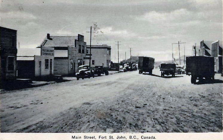 Historical photos photographs of Fort St. John British Columbia