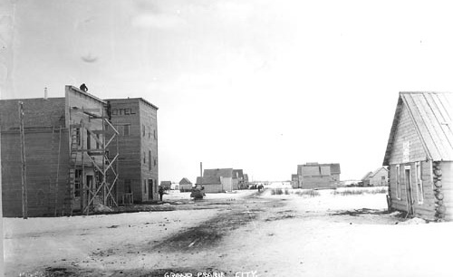 Historical photos photographs of Grand Prairie Alberta