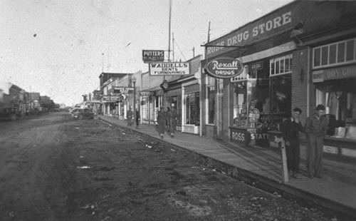 Historical photos photographs of Grand Prairie Alberta