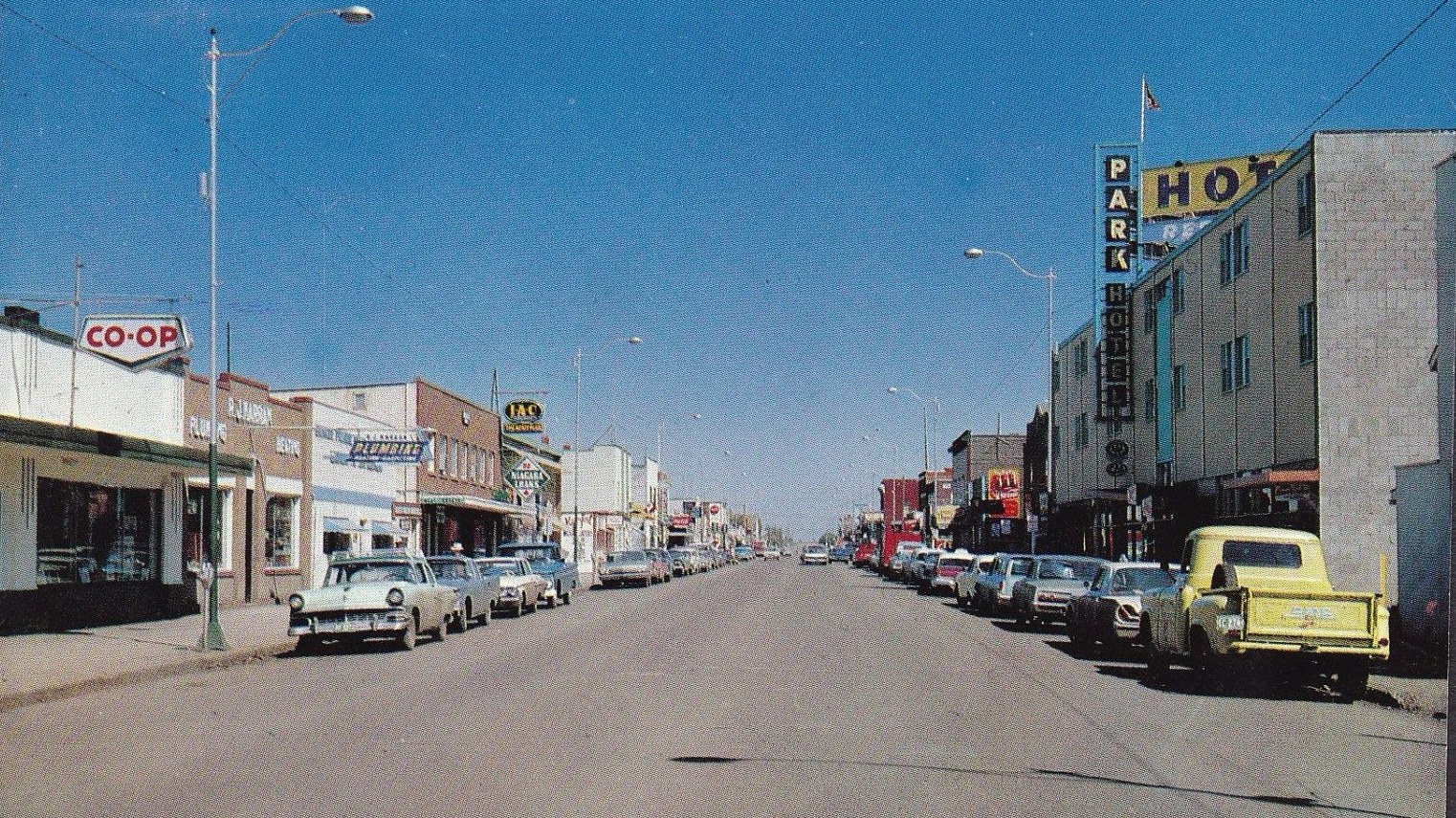 Historical photos photographs of Grand Prairie Alberta