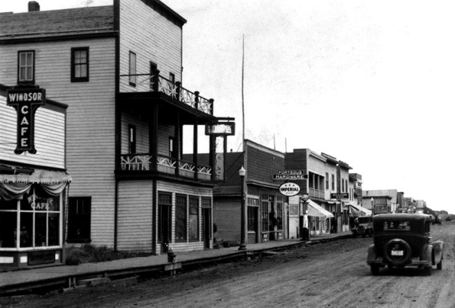 Historical photos photographs of Grand Prairie Alberta