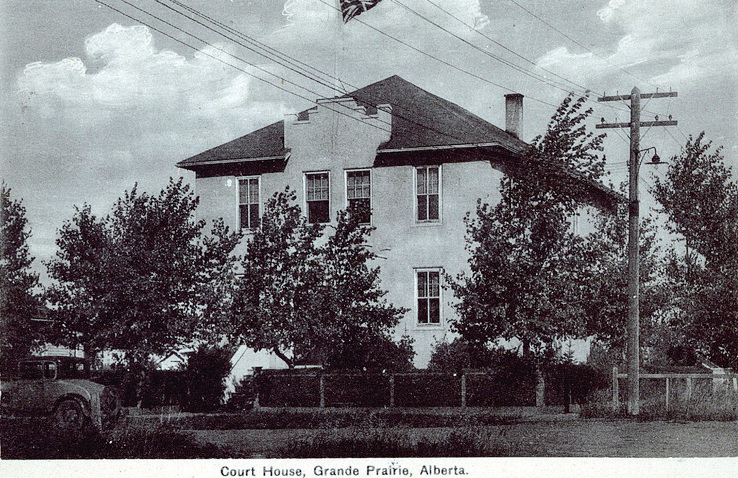 Historical photos photographs of Grand Prairie Alberta
