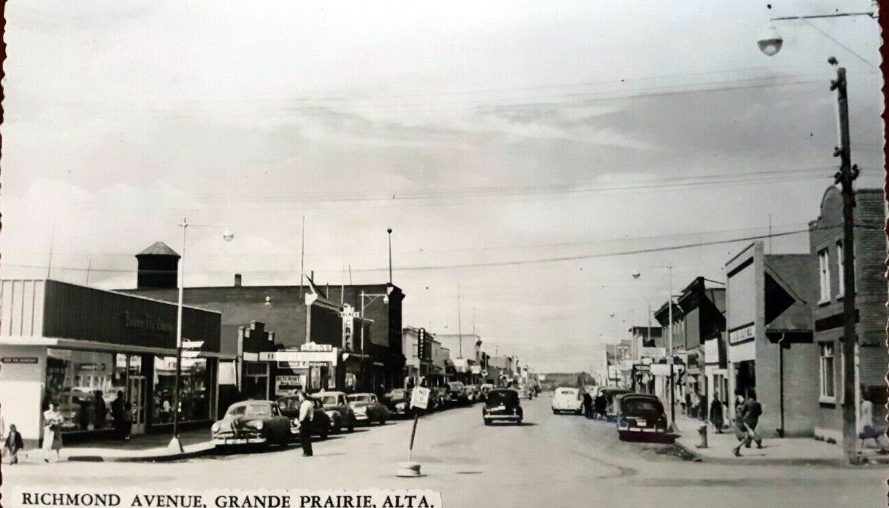 Historical photos photographs of Grand Prairie Alberta