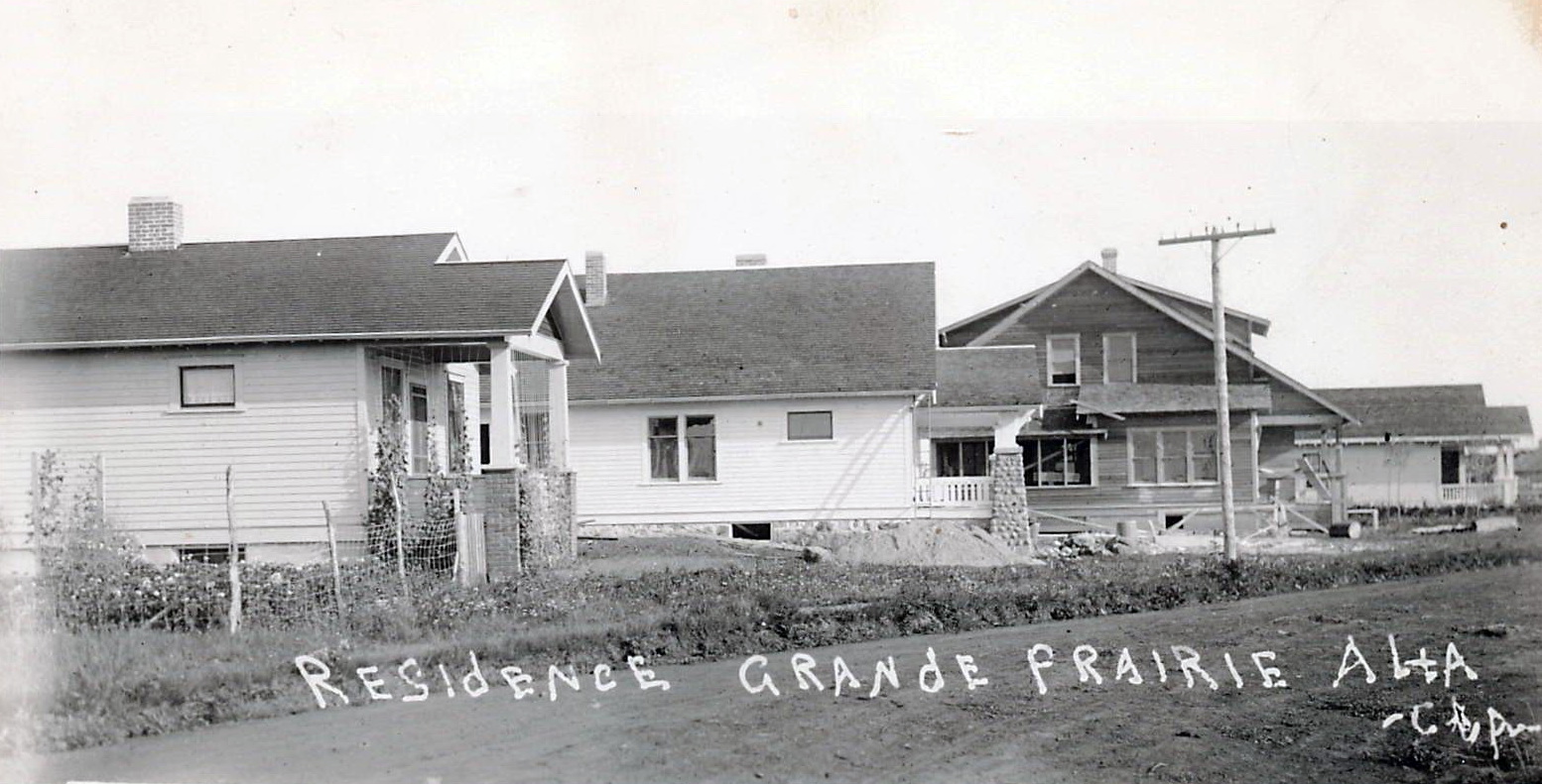 Historical photos photographs of Grand Prairie Alberta