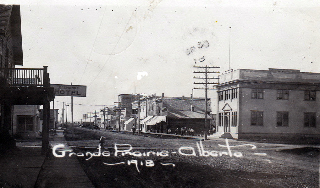 Historical photos photographs of Grand Prairie Alberta